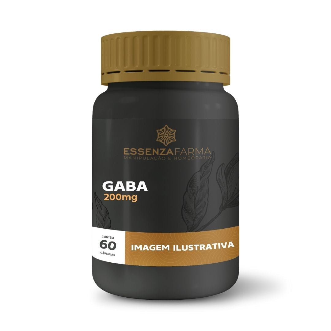 GABA 200mg - 60 Caps | Essenza Farma
